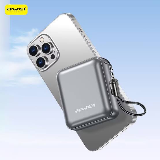 Awei PA5 10000mah 22.5w mini compact small size power bank with build ...